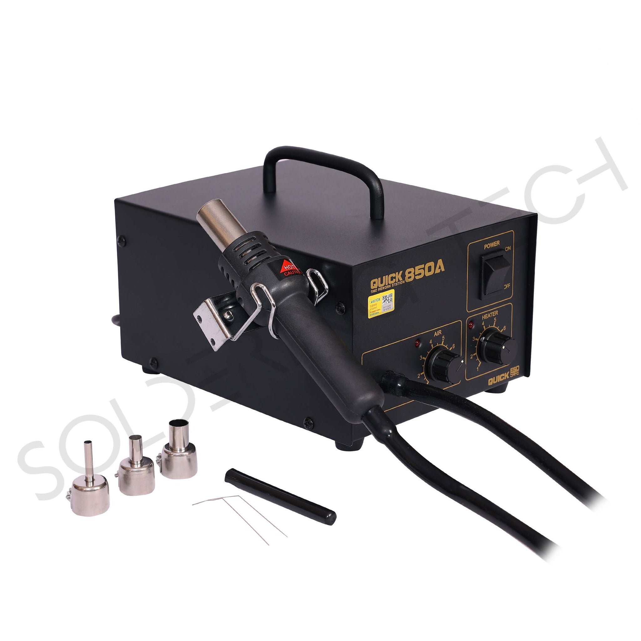 QUICK 850A SMD rework station – soldering-tech