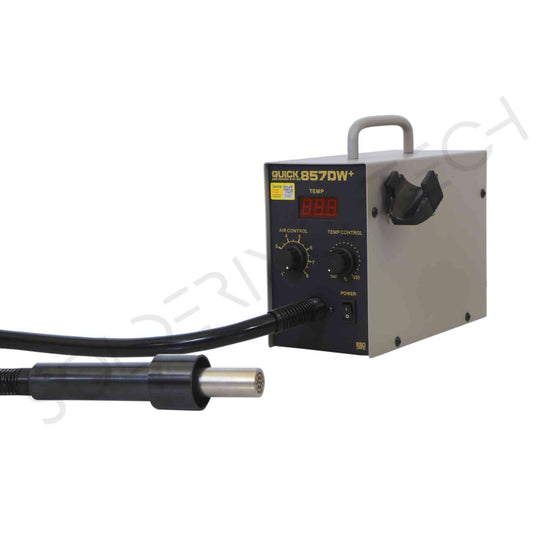 QUICK 857DW+ SMD rework station – soldering-tech