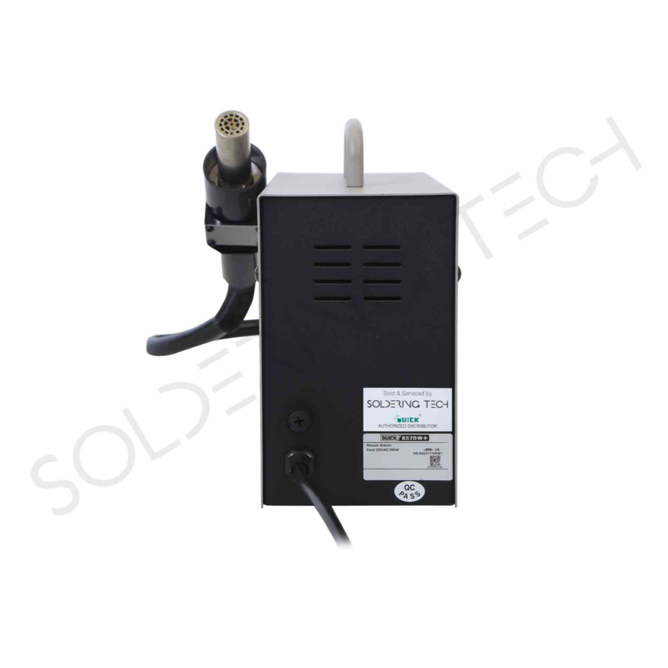QUICK 857DW+ SMD rework station – soldering-tech