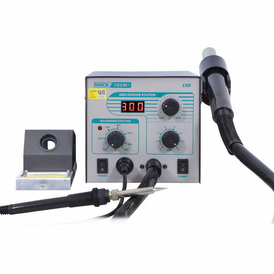QUICK 706W+ SMD rework system 2 in 1 580W – soldering-tech